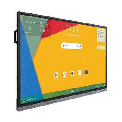 China 86 Inch Interactive Touch Screen Whiteboard with 8GB RAM and 128G SSD Smart Digital Board for sale