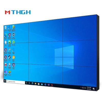 China 46 Inch LCD Video Wall Screen with 3.5mm Seams, 72% Color Gamut ADS Panel, 500cd/m² Brightness for Commercial Display for sale