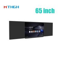 China 65 Inch Smart Digital Blackboard with 3840*2160 Resolution and 20 Touch Points for Interactive Classroom Teaching for sale
