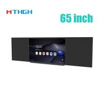 China 65 Inch Smart Digital Blackboard with 3840*2160 Resolution and 20 Touch Points for Interactive Classroom Teaching for sale