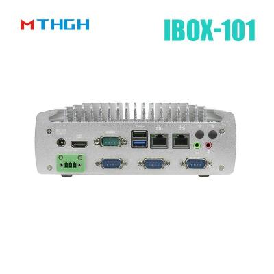 China IBOX-101 Plus Industrial Mini PC with Intel Celeron J1900 Quad-Core, 8GB RAM, Fanless Design for Harsh Environments for sale
