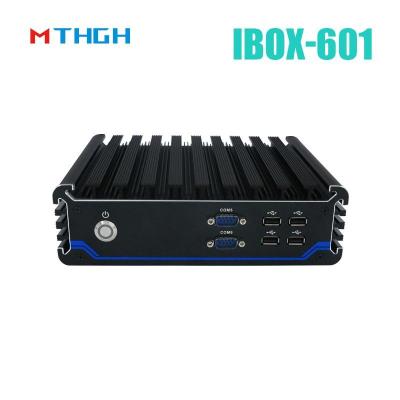 China Fanless Industrial Mini PC IBOX-601 Plus with Intel Core i5-7200U Processor, 16GB RAM, 230×166×68mm for sale
