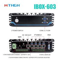 China IBOX-603 Plus Industrial Mini PC with Intel Core i5 6200U 2.8GHz, 16GB DDR4 RAM, 5x LAN with PoE Support for sale