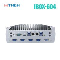China IBOX-604 Fanless Industrial PC with Intel Core i5-6500T, 256GB SSD, DC12V4.0A Power for Harsh Environments for sale