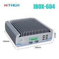 China IBOX-604 Fanless Industrial PC with Intel Core i5-6500T, 256GB SSD, DC12V4.0A Power for Harsh Environments for sale