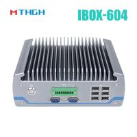 China IBOX-604 Fanless Industrial PC with Intel Core i5-6500T, 256GB SSD, DC12V4.0A Power for Harsh Environments for sale