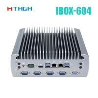 China IBOX-604 Fanless Industrial PC with Intel Core i5-6500T, 256GB SSD, DC12V4.0A Power for Harsh Environments for sale