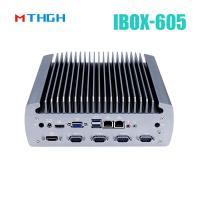 China Intel Core i5-8500T Fanless Industrial Mini PC with 256GB Storage and -20℃ to 60℃ Operating Temperature for sale