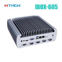 China Intel Core i5-8500T Fanless Industrial Mini PC with 256GB Storage and -20℃ to 60℃ Operating Temperature for sale