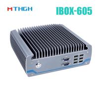 China Intel Core i5-8500T Fanless Industrial Mini PC with 256GB Storage and -20℃ to 60℃ Operating Temperature for sale