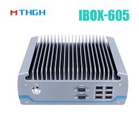 China Intel Core i5-8500T Fanless Industrial Mini PC with 256GB Storage and -20℃ to 60℃ Operating Temperature for sale