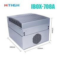 China Intel Core i3 6100T Quad Core Fanless Industrial Mini PC with 8GB DDR4, 64GB SSD and 12V DC Power Supply for sale