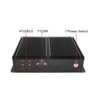 China IBOX-1026 Industrial Mini PC with Intel Celeron J4125 Quad Core Processor, 8GB RAM Support and Dual Gigabit LAN for sale