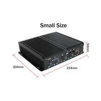 China IBOX-1026 Industrial Mini PC with Intel Celeron J4125 Quad Core Processor, 8GB RAM Support and Dual Gigabit LAN for sale