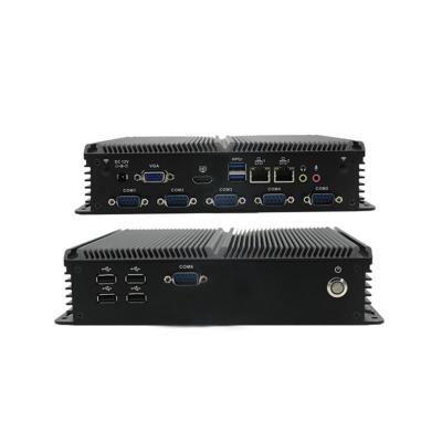 China IBOX-1026 Industrial Mini PC with Intel Celeron J4125 Quad Core Processor, 8GB RAM Support and Dual Gigabit LAN for sale