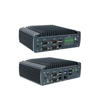 China IBOX-1226 J6412 Industrial Fanless Mini PC with 32GB RAM, 12V DC Input and Intel Quad-Core Processor for Harsh Environments for sale