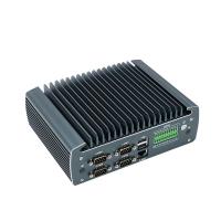 China IBOX-1226 J6412 Industrial Fanless Mini PC with 32GB RAM, 12V DC Input and Intel Quad-Core Processor for Harsh Environments for sale
