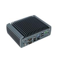 China IBOX-1226 J6412 Industrial Fanless Mini PC with 32GB RAM, 12V DC Input and Intel Quad-Core Processor for Harsh Environments for sale