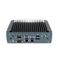 China IBOX-1226 J6412 Industrial Fanless Mini PC with 32GB RAM, 12V DC Input and Intel Quad-Core Processor for Harsh Environments for sale
