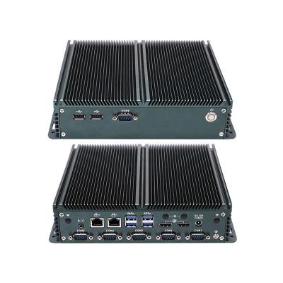 China IBOX-1326 Quad Core N100 Industrial Mini PC with 2×Intel I211-AT LAN, 8GB RAM, Dual HDMI Display for sale
