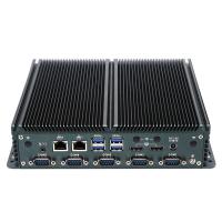 China IBOX-1326 Quad Core N100 Industrial Mini PC with 2×Intel I211-AT LAN, 8GB RAM, Dual HDMI Display for sale