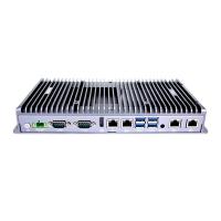 China IBOX-3046 Fanless Industrial Mini PC with Intel 10110U Processor, DC 9V-36V Wide Voltage Input, 4×Gigabit LAN Ports for sale