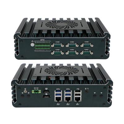 China IBOX-3126 Industrial Mini PC with Intel Core i7/i5/i3 Processors, 3×2.5G LAN, Fanless Design 230×152×68mm for sale