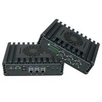 China IBOX-3126 Industrial Mini PC with Intel Core i7/i5/i3 Processors, 3×2.5G LAN, Fanless Design 230×152×68mm for sale