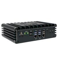 China IBOX-3126 Industrial Mini PC with Intel Core i7/i5/i3 Processors, 3×2.5G LAN, Fanless Design 230×152×68mm for sale