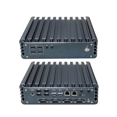 China IBOX-3226 Fanless Industrial Mini PC with Intel Alder Lake Processors, 4 HDMI Ports, and -20℃ to +60℃ Operating Range for sale