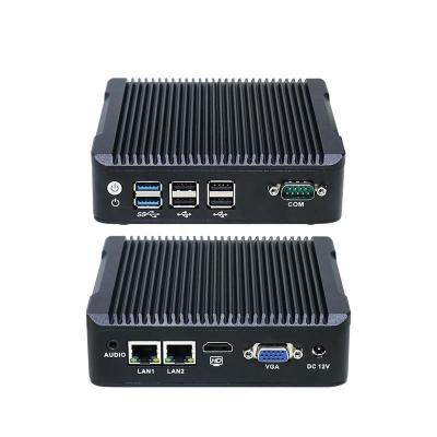 China Nano-N3 Plus Industrial Mini PC with Quad Core J1900 Processor, 8GB RAM, and Fanless Design for Harsh Environments for sale