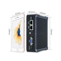 China Nano-N3 Plus Industrial Mini PC with Quad Core J1900 Processor, 8GB RAM, and Fanless Design for Harsh Environments for sale