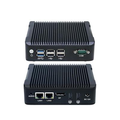 China Nano-N5 Plus Industrial Mini PC with Quad Core J3710, Fanless Design, and Compact 134x126x38.5mm Size for sale