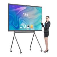 China 110 Inch Conference Classroom All-In-One Touch Screen Whiteboard 350cd/M2 Brightness for sale