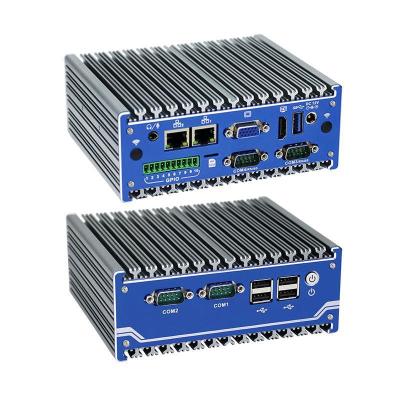 China Industrial Mini PC with Intel Celeron J1900 and 2*Intel I210-AT/I211-AT 1000M LAN - Fanless Design for Harsh Environments for sale