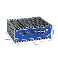 China Industrial Mini PC with Intel Celeron J1900 and 2*Intel I210-AT/I211-AT 1000M LAN - Fanless Design for Harsh Environments for sale