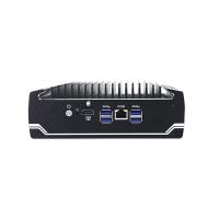 China IBOX-501 N18 Fanless Industrial Mini PC Quad Core with 32 GB RAM and MSATA Slot for sale