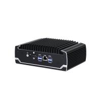 China IBOX-501 N18 Fanless Industrial Mini PC Quad Core with 32 GB RAM and MSATA Slot for sale
