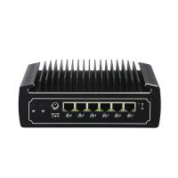 China IBOX-501 N18 Fanless Industrial Mini PC Quad Core with 32 GB RAM and MSATA Slot for sale