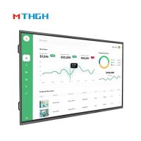 China 65 Inch Immersive Digital Collaborative Infrared Interactive Whiteboard Dual System for sale