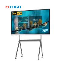 China 75 Inch 4K HD Conference Room Interactive Whiteboard Interactive Touch All-In-One With USB for sale