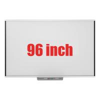 China 96 Inch Interactive Whiteboard with 10-Point Touch and Android/Windows10 Support for Education and Conferences for sale