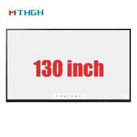 China 130 Inch Interactive Whiteboard with 10-Point Touch and 3840*2160 Resolution for Smart Classrooms for sale