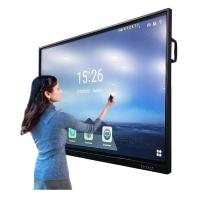 China 4K 75 Inch 20-Point Infrared Touch Interactive Whiteboard For School Classroom Teaching for sale