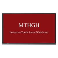 China 75 Inch Interactive Touch Screen Whiteboard 4K Display Brightness ≥350cd/m² Response ≤8ms for sale