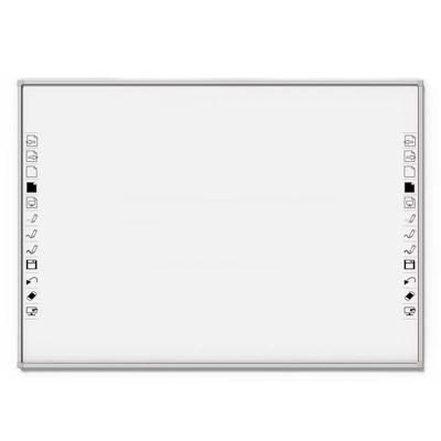 China 106 Inch Electromagnetic Touch Smart Interactive Whiteboard with 3840X2160 Screen Resolution for School and Conference for sale