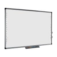 China 120-Inch Smart Interactive Whiteboard with 20-40 Point Infrared Touch and Dual Android/Windows 10 Systems for Office and Education for sale
