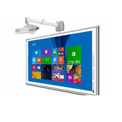 China 86 Inch 20-Point Touch Infrared Touch Screen Interactive Whiteboard with 60 Million Touches Durability for sale