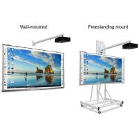 China 86 Inch 20-Point Touch Infrared Touch Screen Interactive Whiteboard with 60 Million Touches Durability for sale