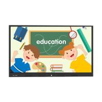 China 55 Inch Interactive Whiteboard with Android 13.0 and 20 Touch Points for School Meetings for sale